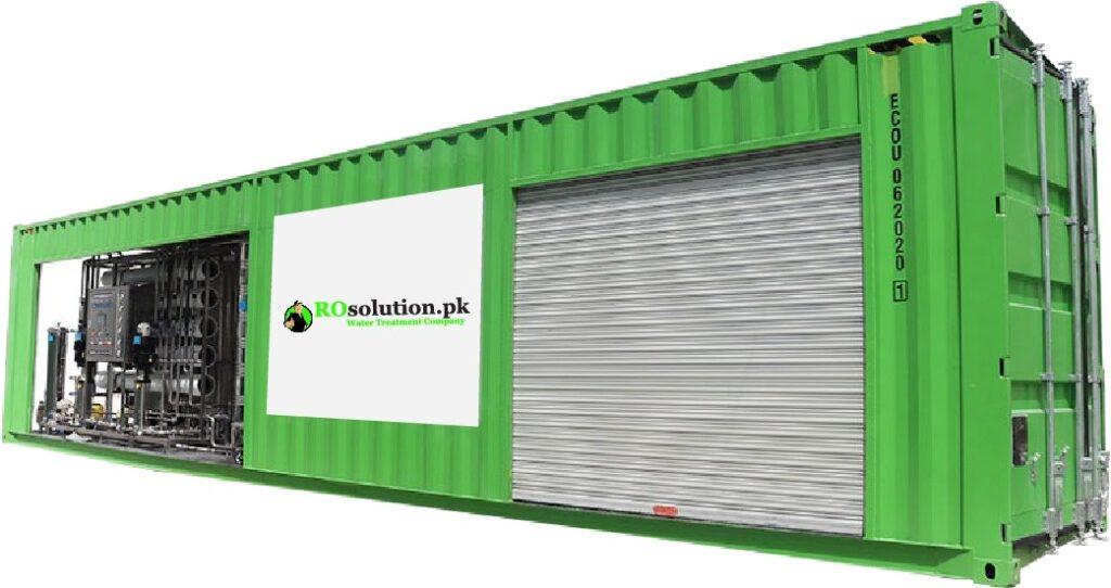 Portable Water Purification | Container Reverse Osmosis RO Plant Service